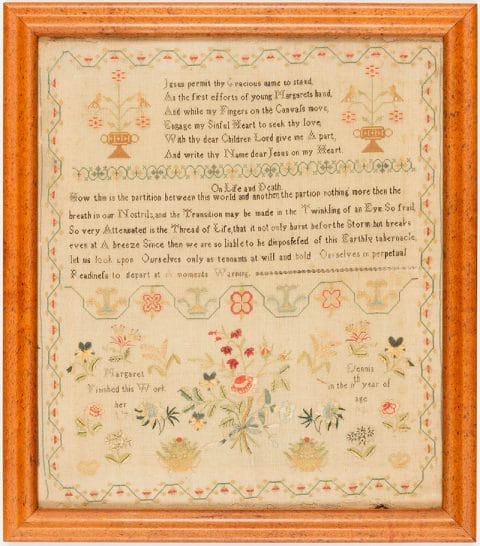 A Short History of Embroidery Stitch Samplers | Stitched Stories ...